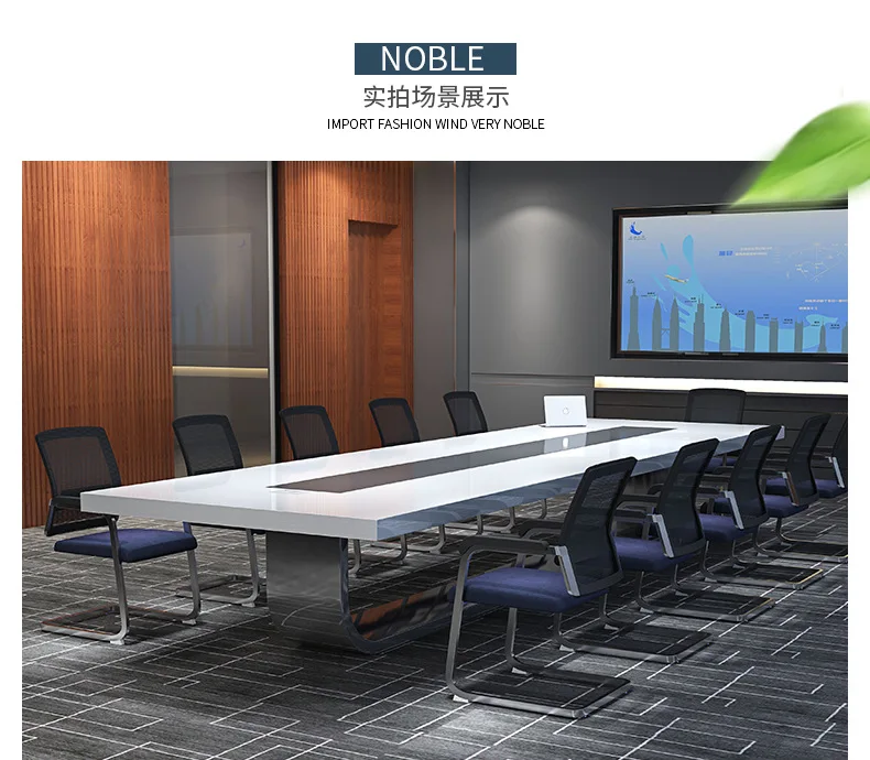 Large Office Conference Table - Modern & Customizable