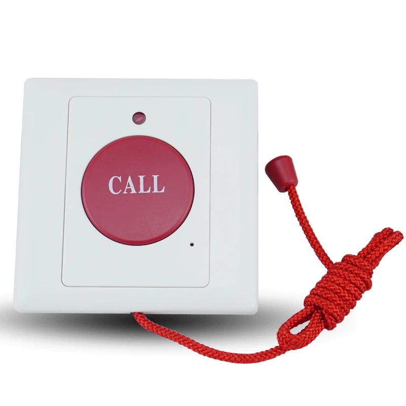 Wired Emergency Nurse Call Button With Pulling Rope Switch For Hospital ...