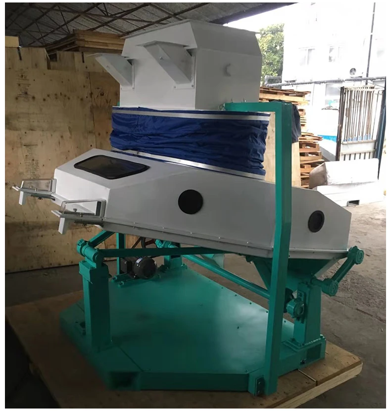 Grains Destoner Rice Stoning Machine Wheat Destoner Paddy Stoner TQSX ...