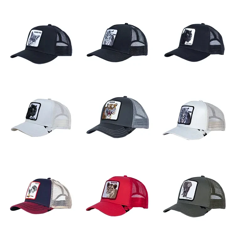 Flat Brim Unstructured 6 Panel Hat Adjustable Back Strap Embroidered ...