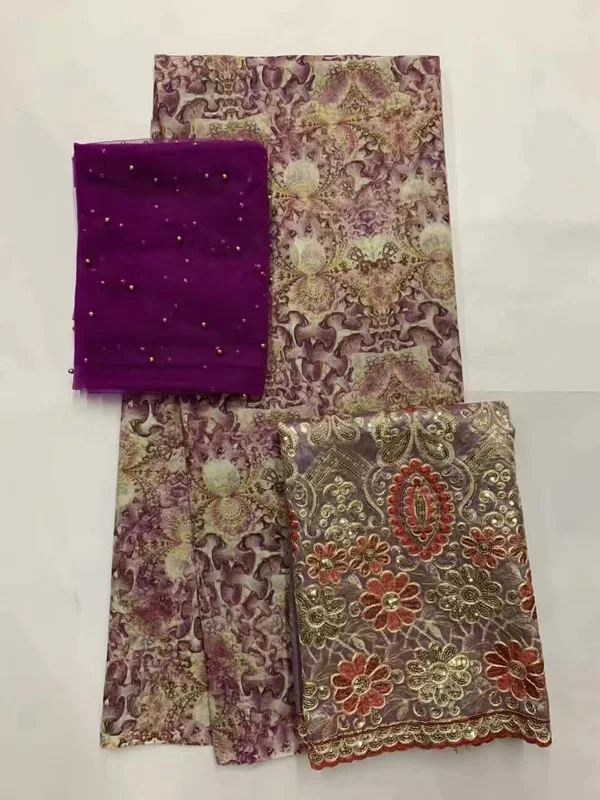Shop Sudanese Voile Fabric for Women - Sustainable & Stylish