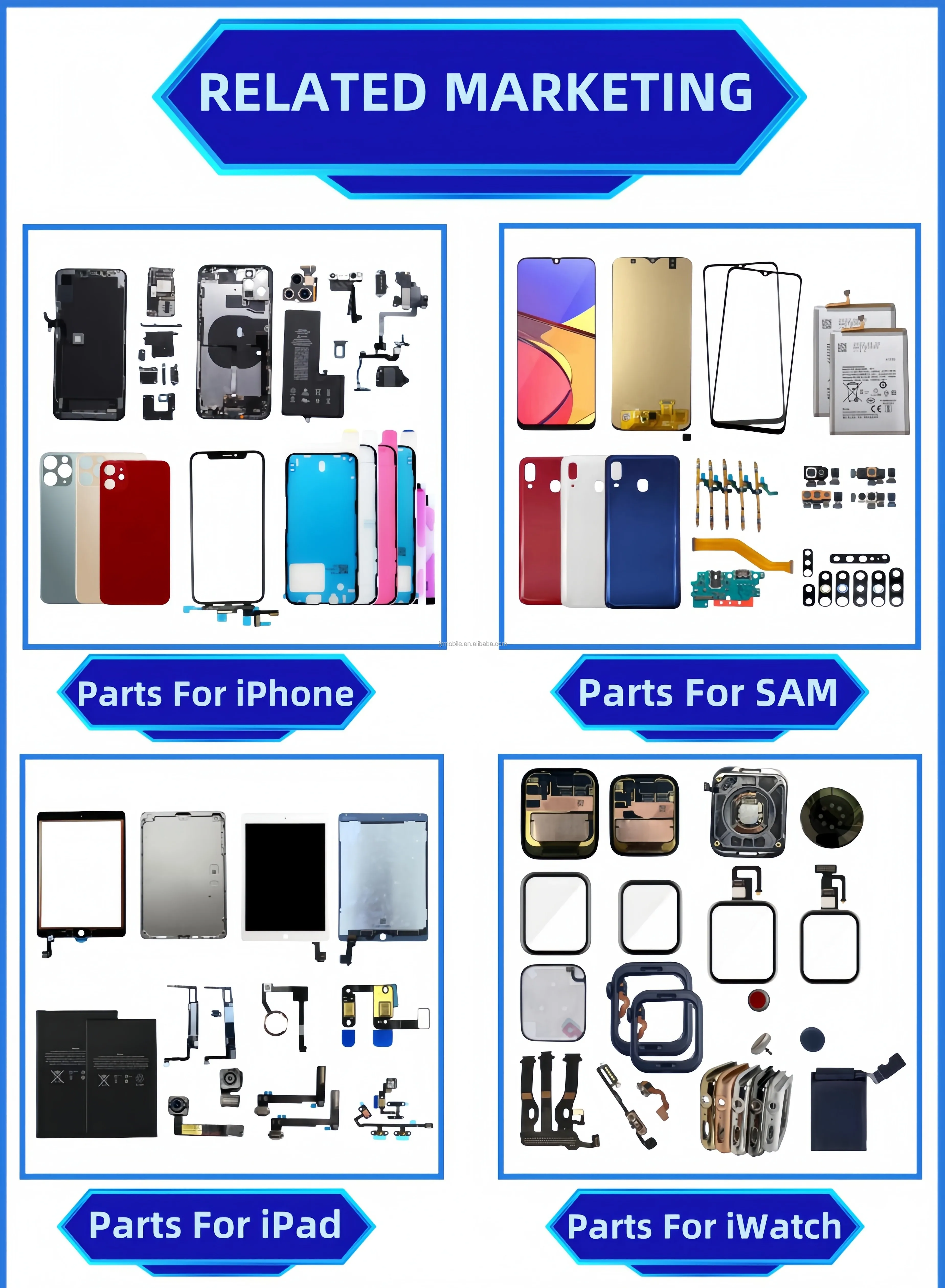 Jy Factory 2024 Original Combo Screen Replacement For Iphone 14 14plus ...