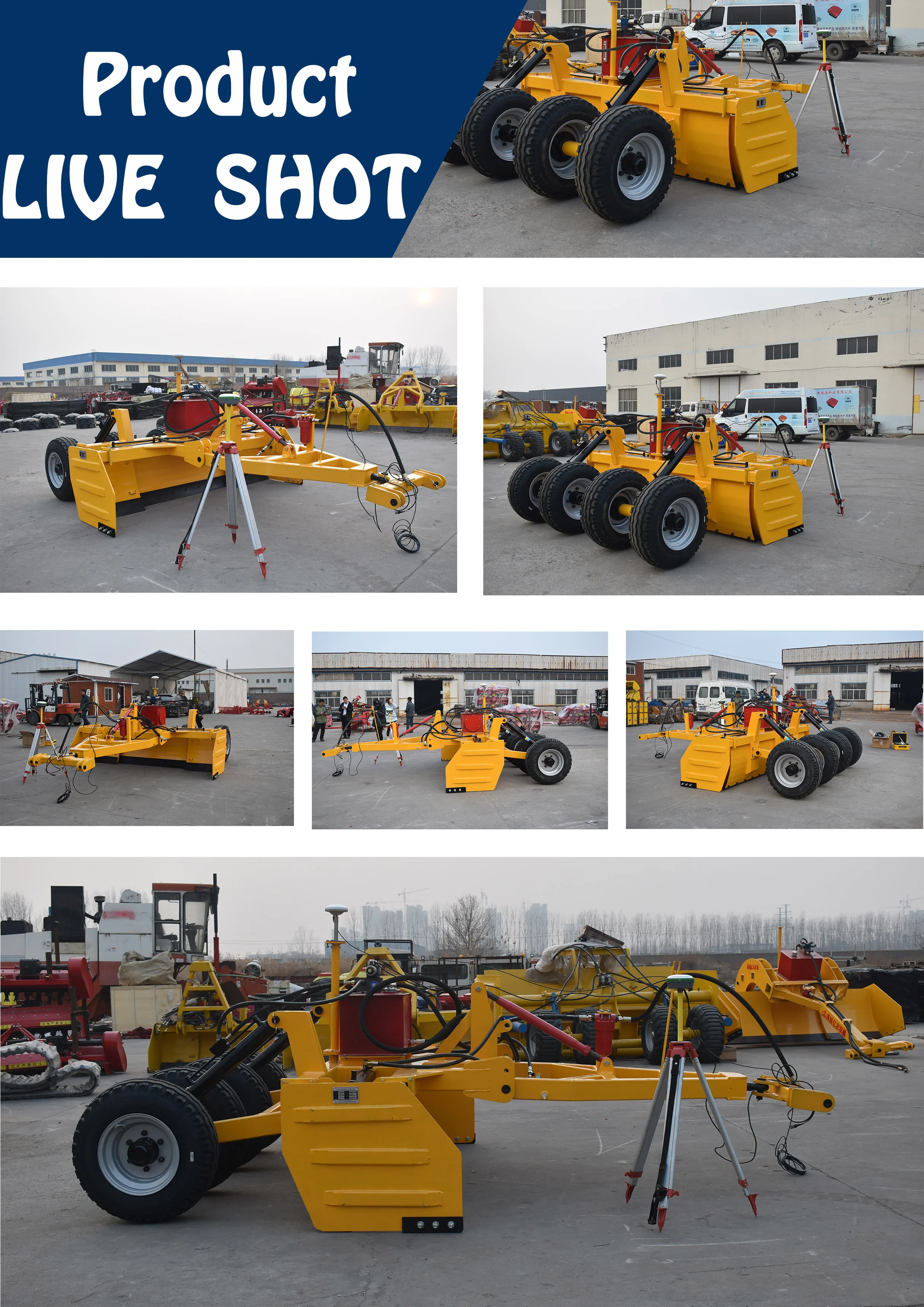 3m Working Width Farm Land Grader - Precision & CE Certified