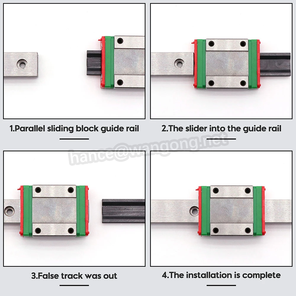 9mm Linear Rail Mini Bearing Steel Guide Rail Slide