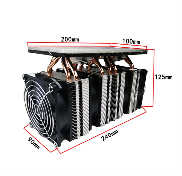 220W Semiconductor Cooling Module - Efficient Peltier Refrigerator