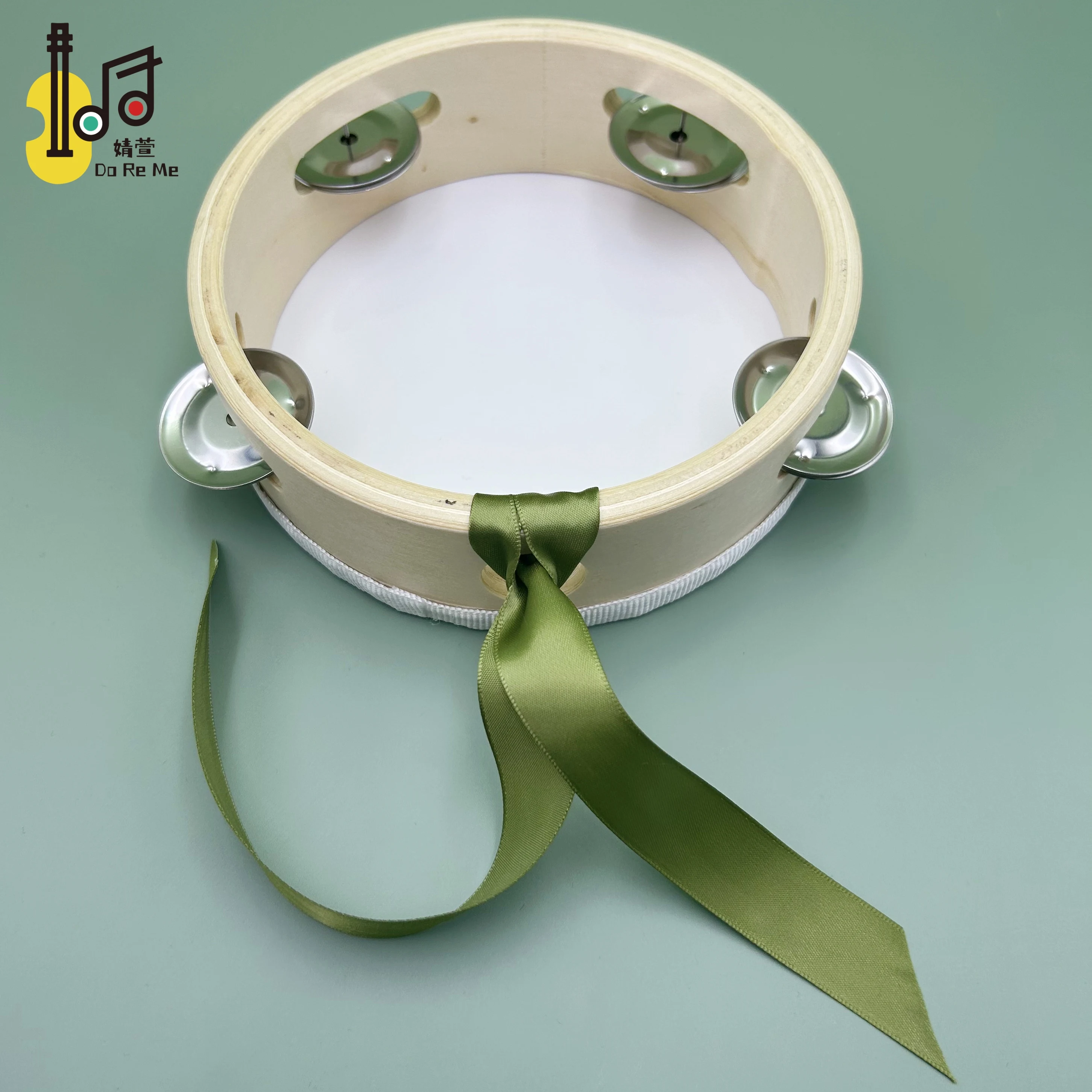 Custom Diy 6 Inch Tambourines Wooden Hand Bell Wedding Use - Buy Wedding Hand Bell,Tambourine ...