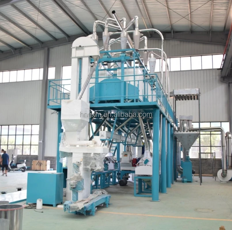 50-80ton Posho Mill Machine for Efficient Maize Flour Production