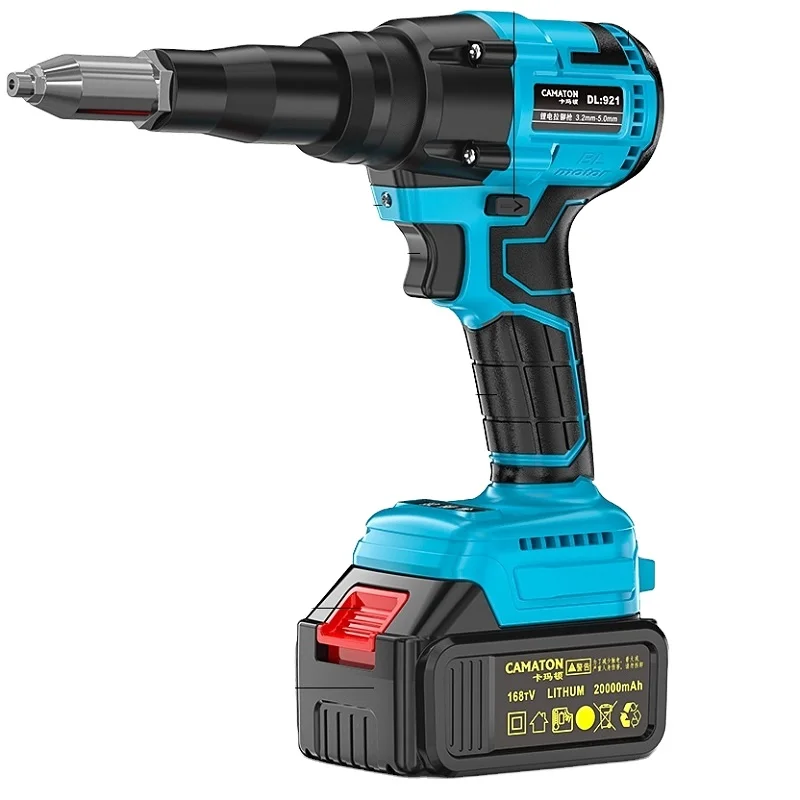 Luoge Electric Rivet Gun Rivet Gun Rechargeable Core Lithium Battery ...