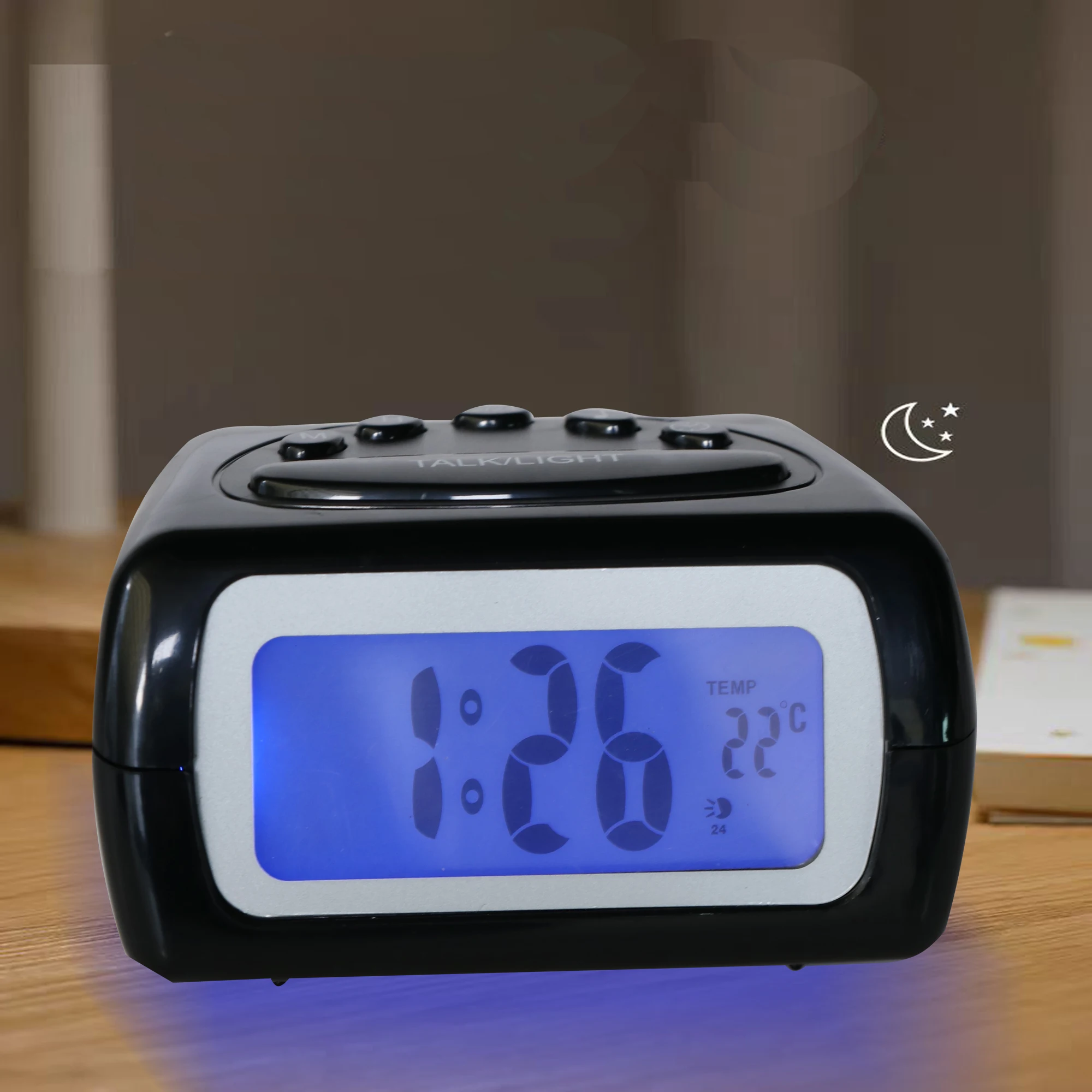 Modern Multi-functional Electronic Desk Clock Mini Desk Clock Including ...
