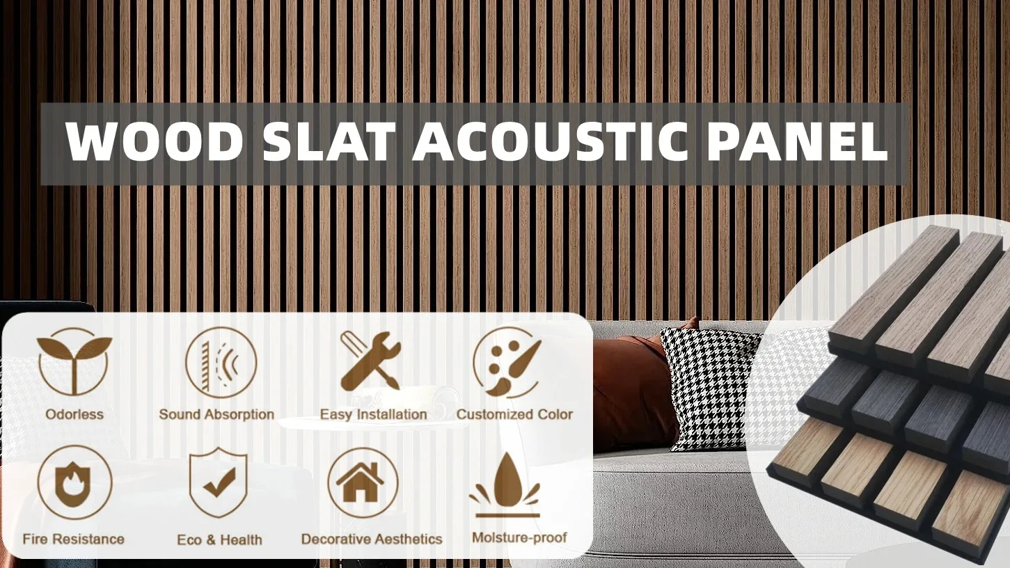 Akupanel Brown Rustic Oak Wood Slat Wall Panel Wooden Acoustic Panels ...