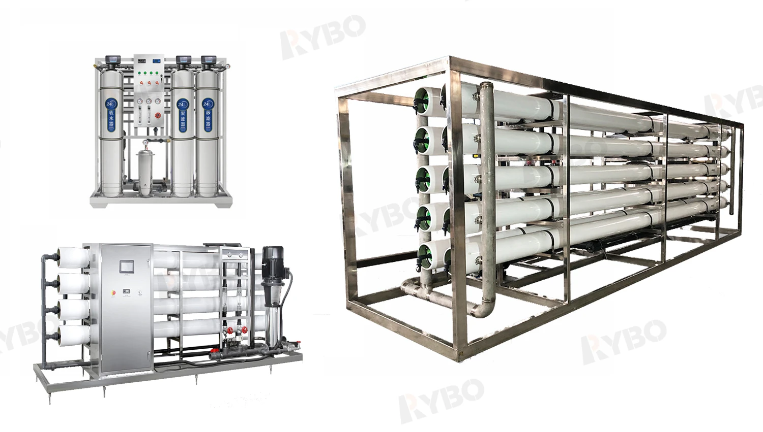 Industrial Pure Ultrapure Water Purification System - EDI