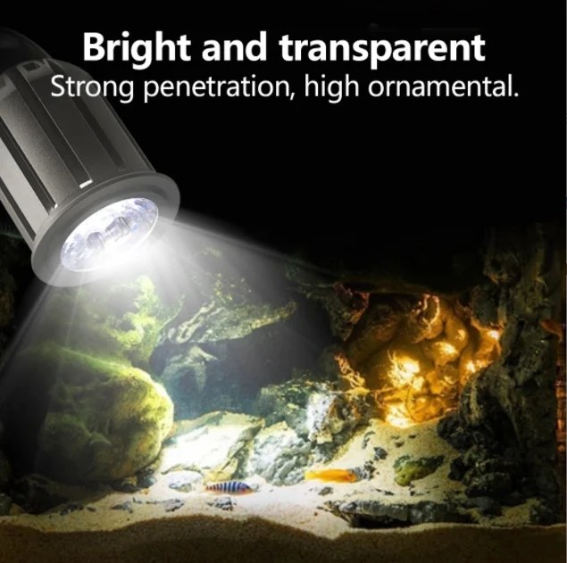 Fish Tank Spotlight - South American Landscape Dimmable Aquarium LED