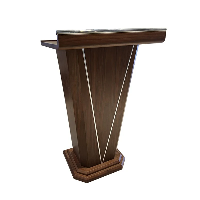 Conference Area Podium Table Solid Wood Lectern Conference Room Simple ...