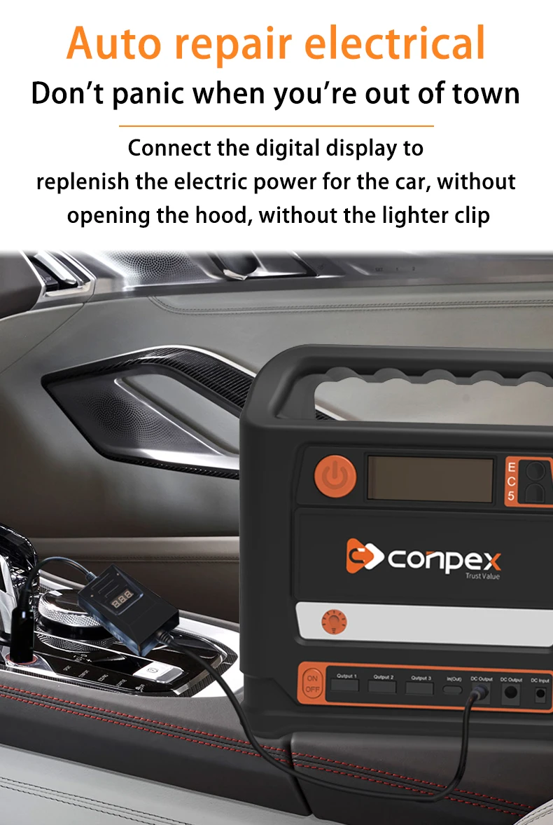 Conpex Emergency Stock EU 300W Solar Power Station