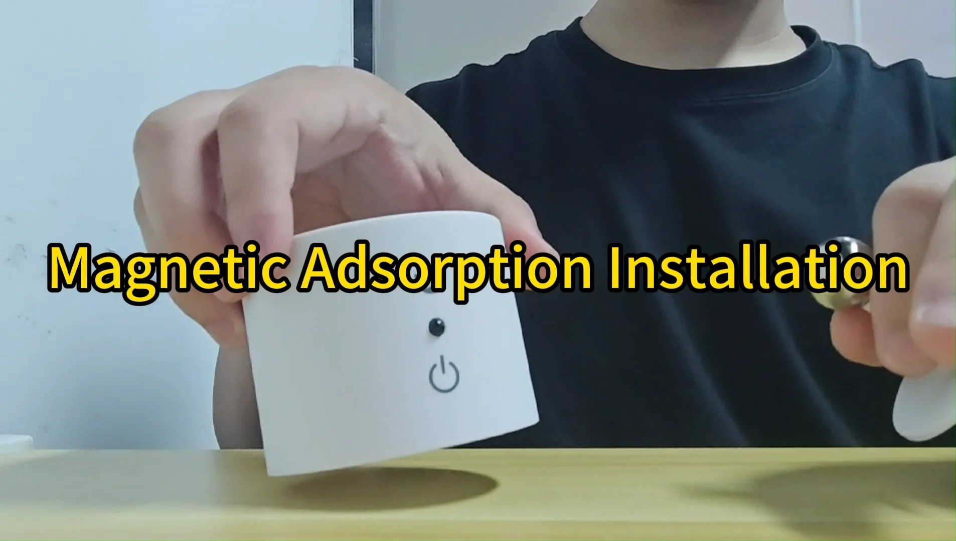 Indoor 5w Led Wall Lamp 360 Degrees Rotating Magnet Fixation Hotel ...