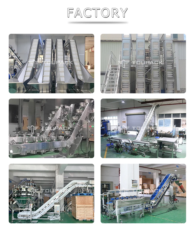 Assembly Line Equipment Screw Inclined Bucket Conveyor Z Type Bucket ...