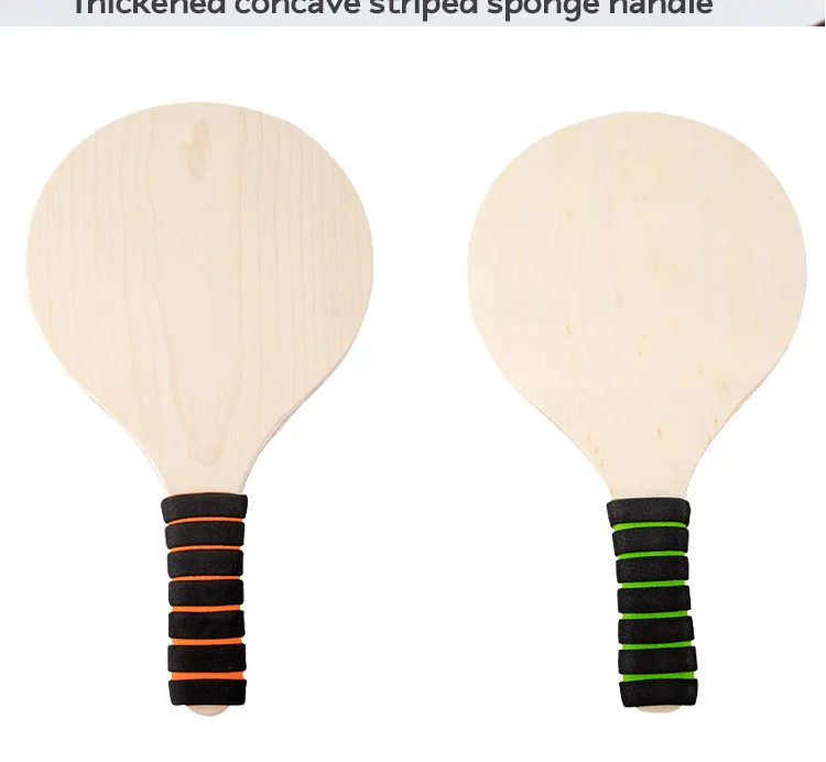 2021 Oem New Design Professional Cheap Customized Wooden Beach Rackets ...
