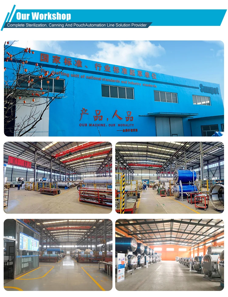 Industrial Retort Processing Machine Sardine Fish Tuna Canning ...