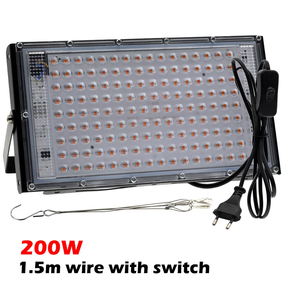 50w 100w 200w 300w Greenhouse Lighting Grow Lamp Full Spectrum Indoor ...