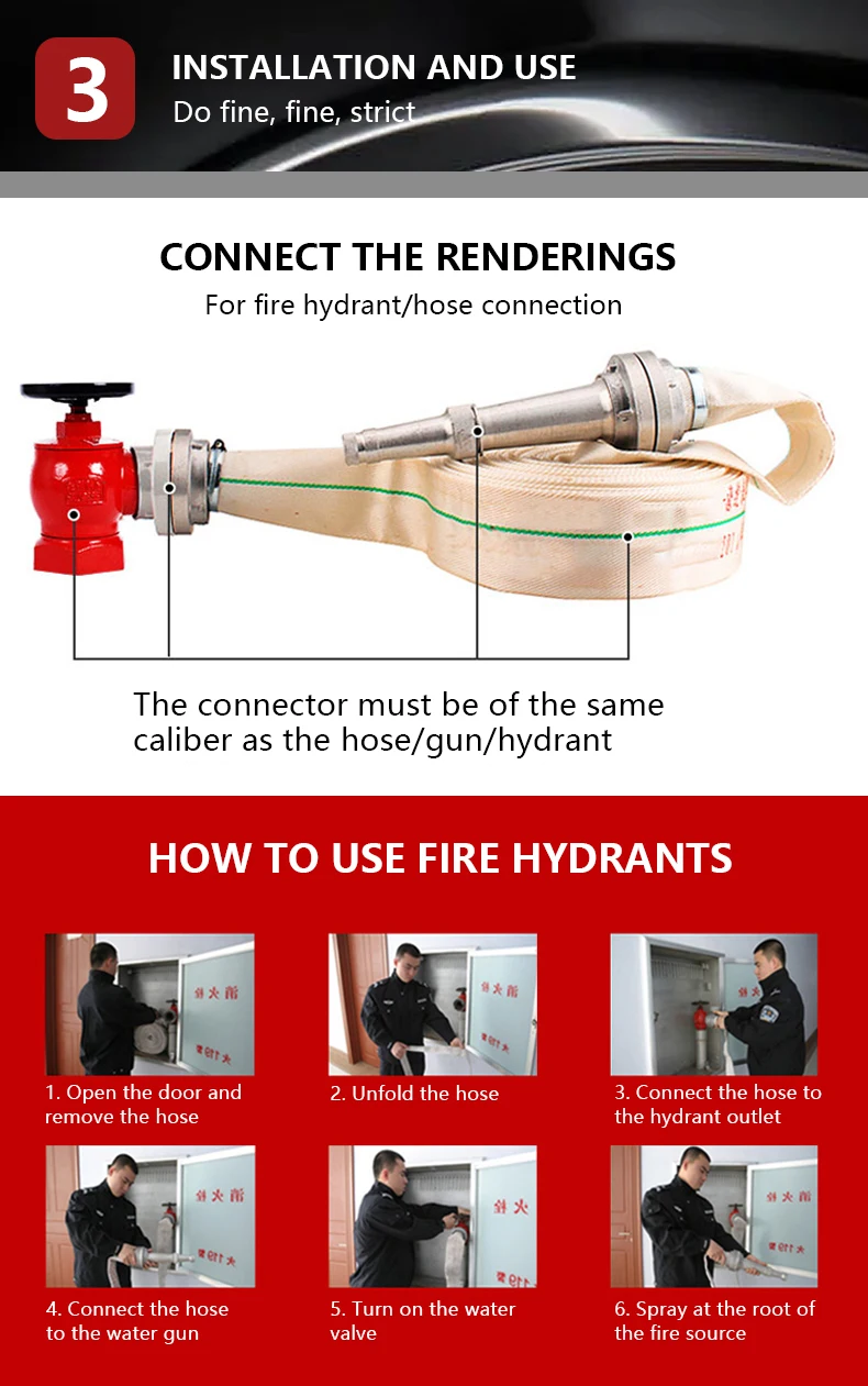 Factory Cost Fighting Equipment Sn65 Russian Style Indoor Fire Hydrant ...