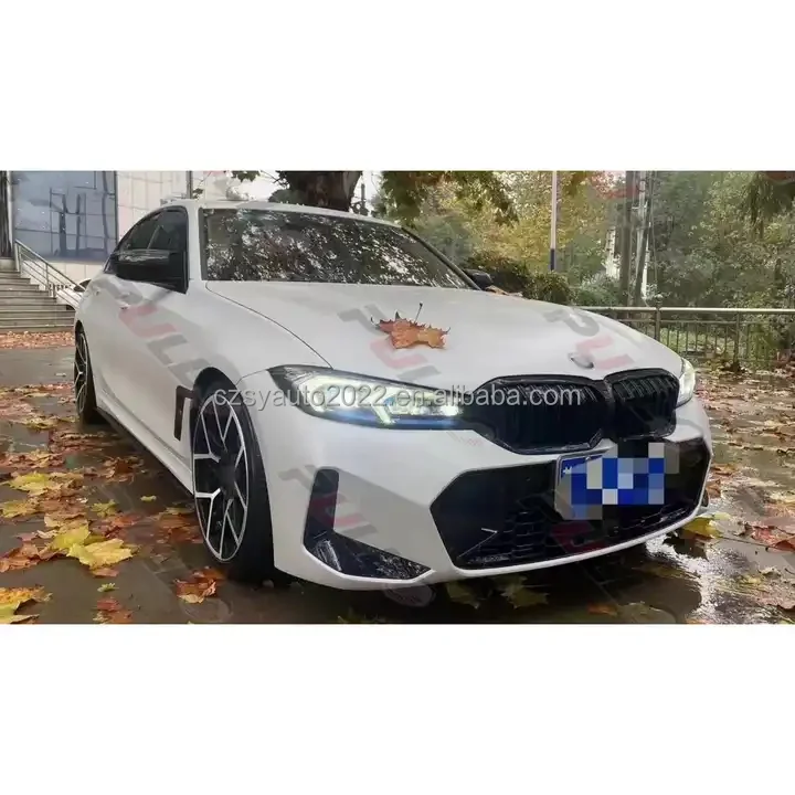 Body Kit Include Front Bumper Assembly Rear Lip Exhaust For Bmw 3s G20 ...