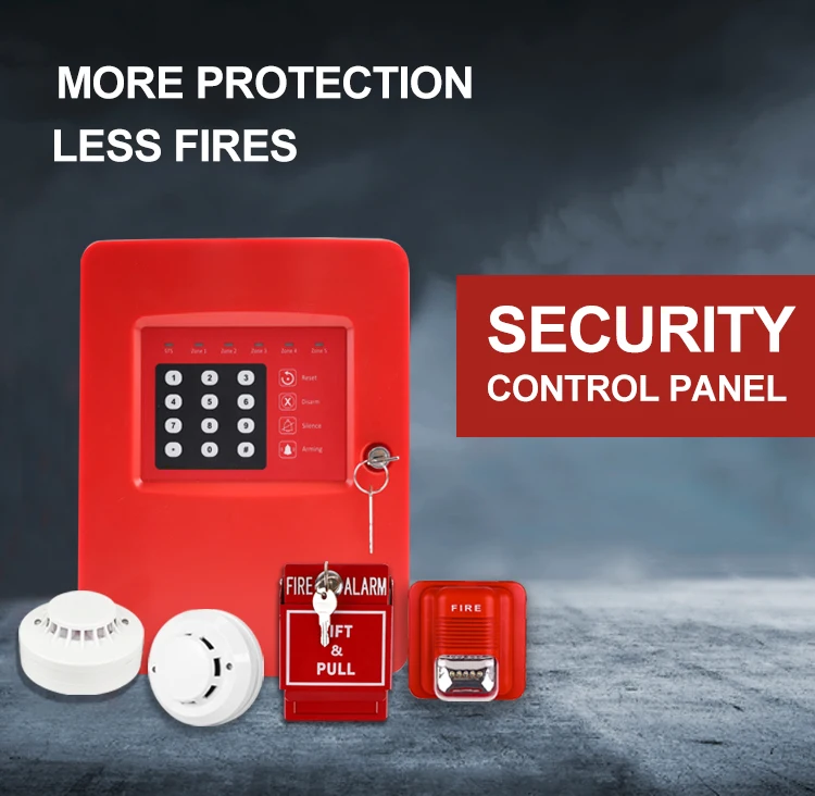 Conventional Home Security Alarm Fire Control Panels - Buy Alarm Fire ...