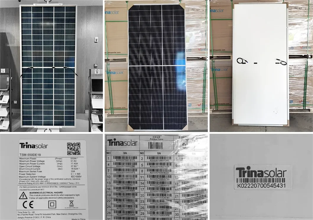 Trina Vertex N Type Pv Module Soalar Cell Big Panels 1000w Solar Panel ...