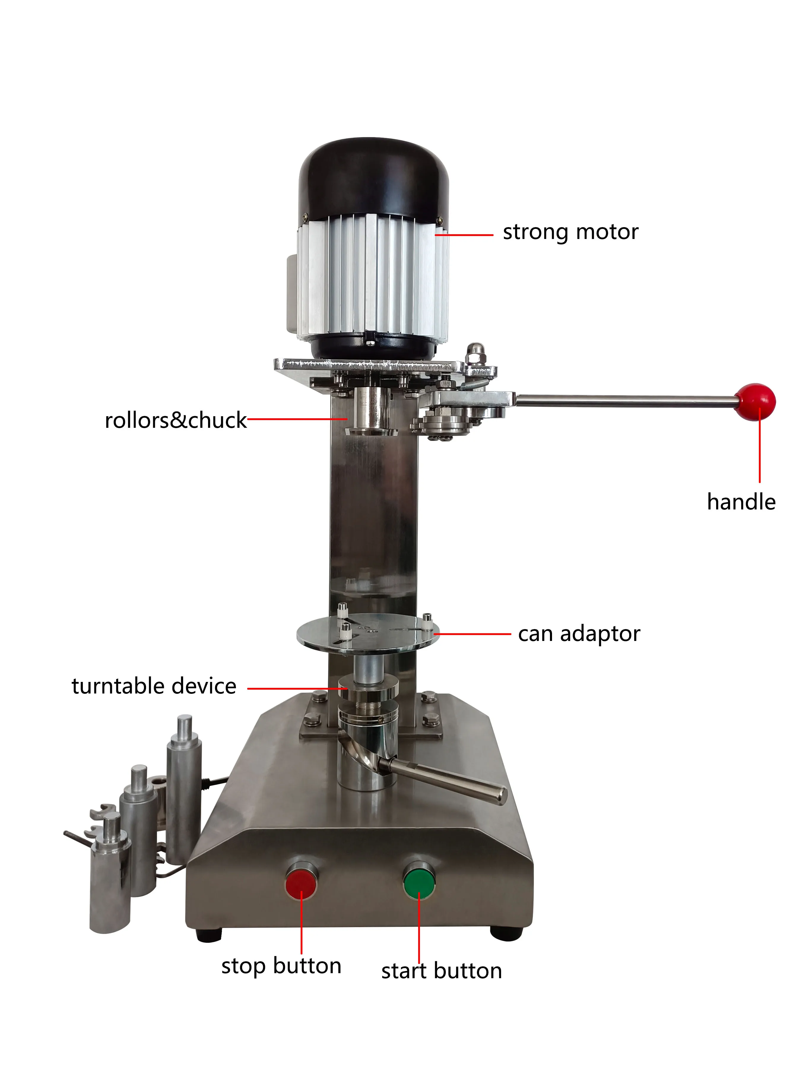 Hand Can Closer Plastic Soda Tin Canning Sealing Machine Home Use ...