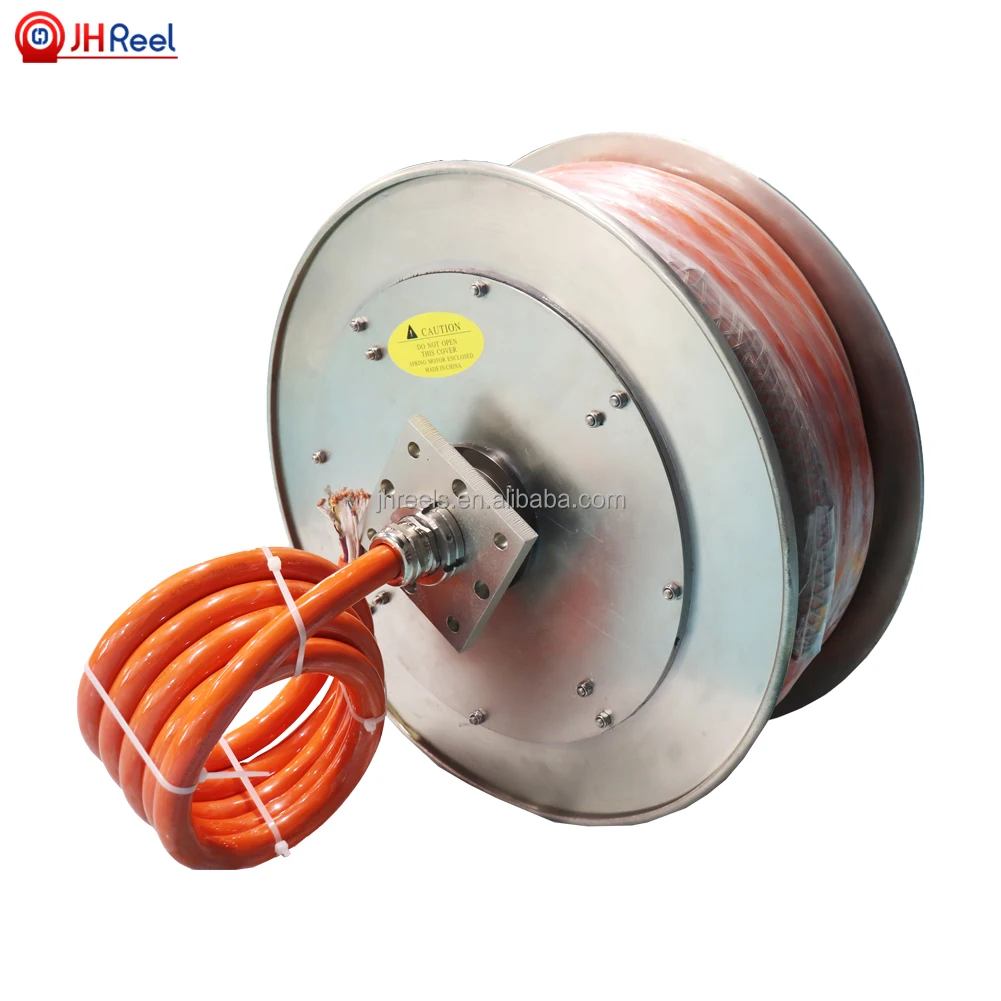 Retractable Electric Supply Cable Reel Spring Power Cable Reel For ...