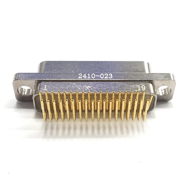 Rectangular Connector Plug Socket J30J-37ZKWP7-J 37 Pin Male Female Aviation Electrical ...