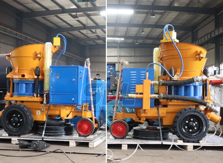 Wet Shotcrete Machine Cement Shotcrete Concrete Automatic Wall ...