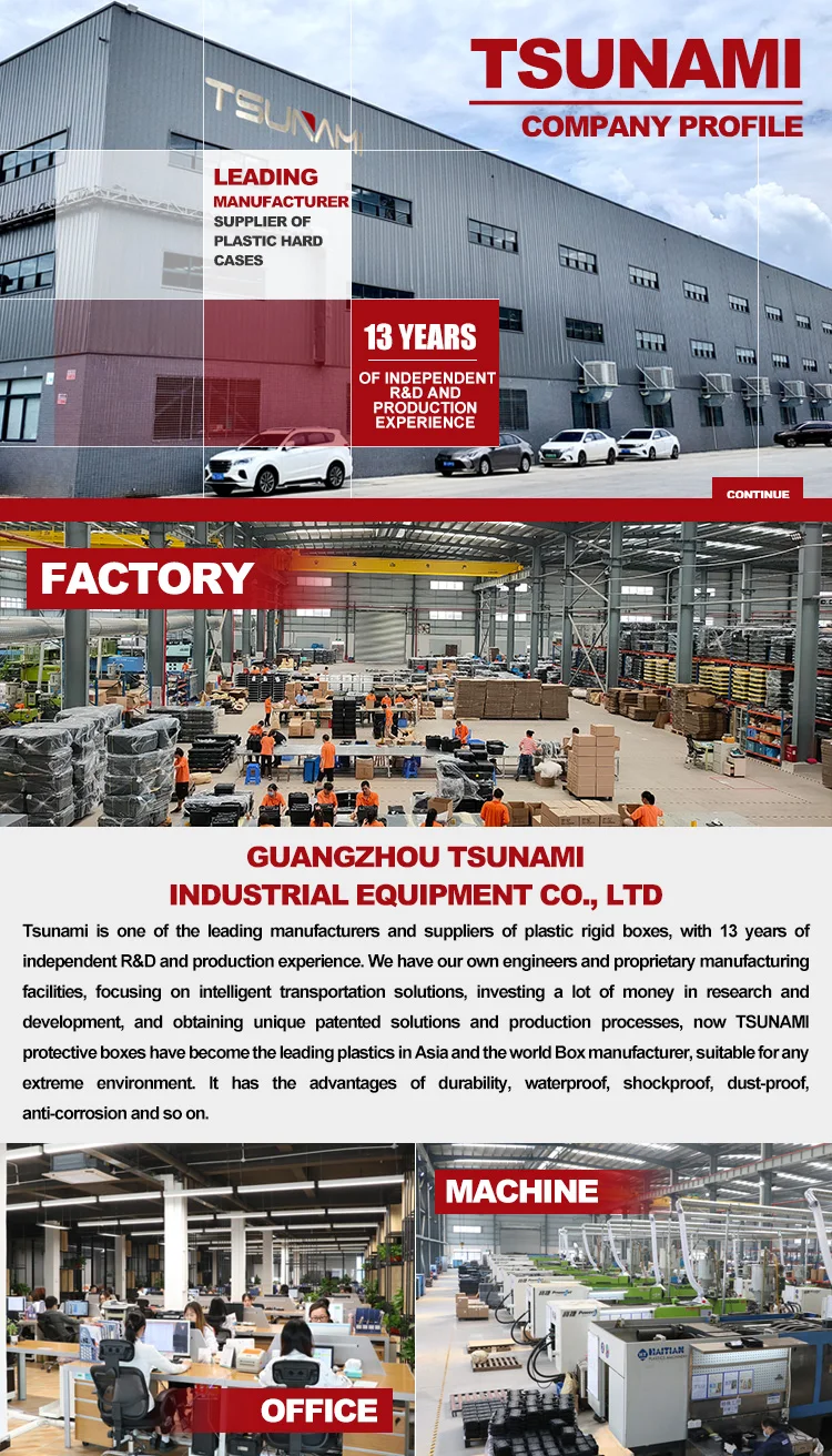 Outdoor Waterproof Bullets 9mm Ammo Storage Case - TSUNAMI