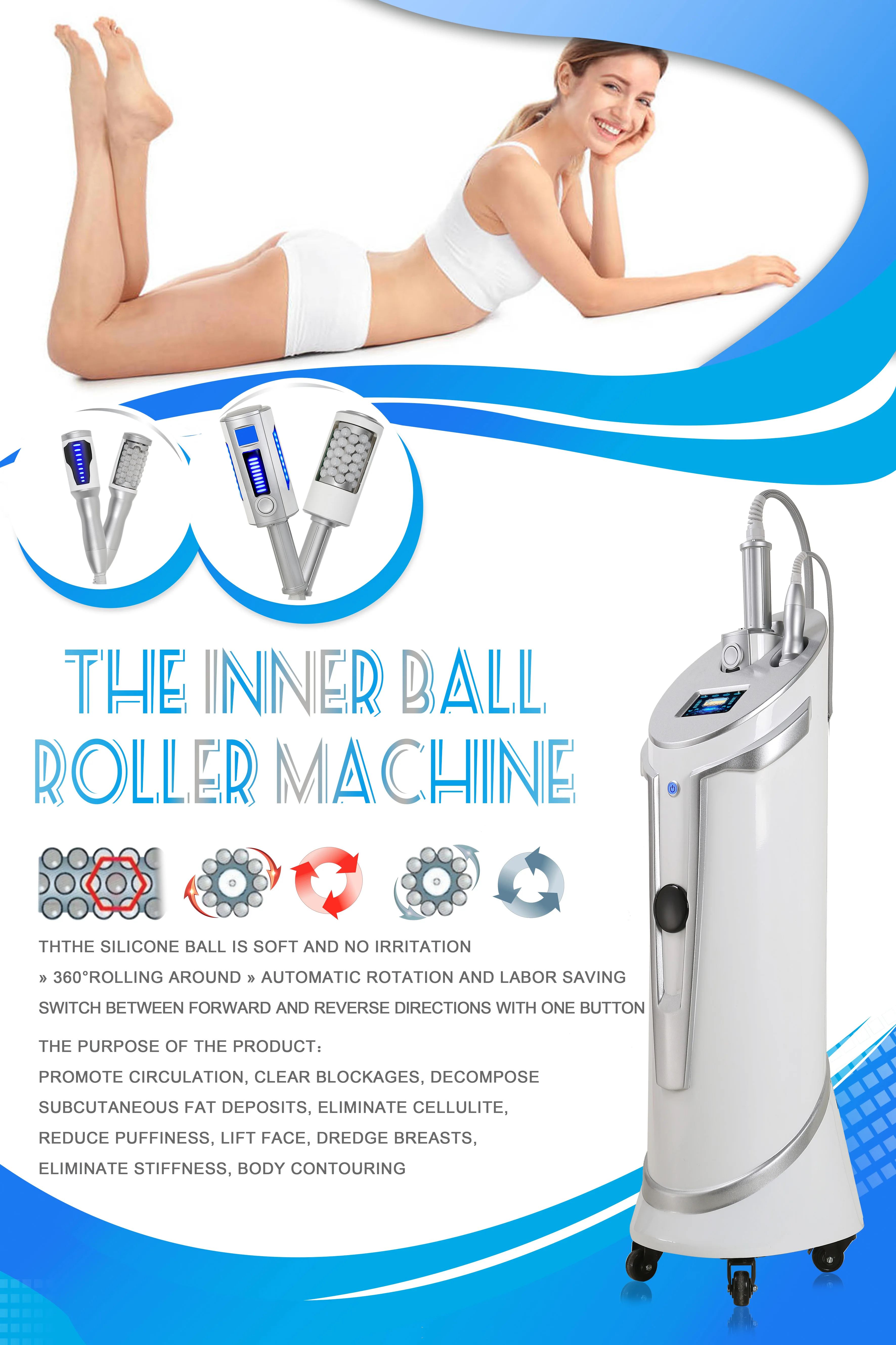 Best Inner Ball Roller Body Shaping Face Massage Body Sculpting ...