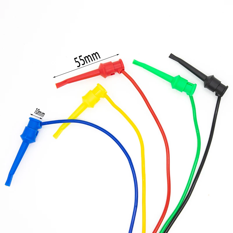5 Test Multi-Functional Hooks Cable Wires for Meters Probe