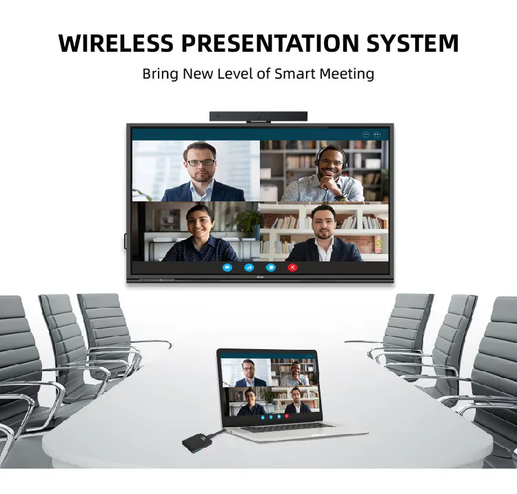 Meeting Room Wireless Transmitter And Receiver 4k 50m Hdmi Wireless ...