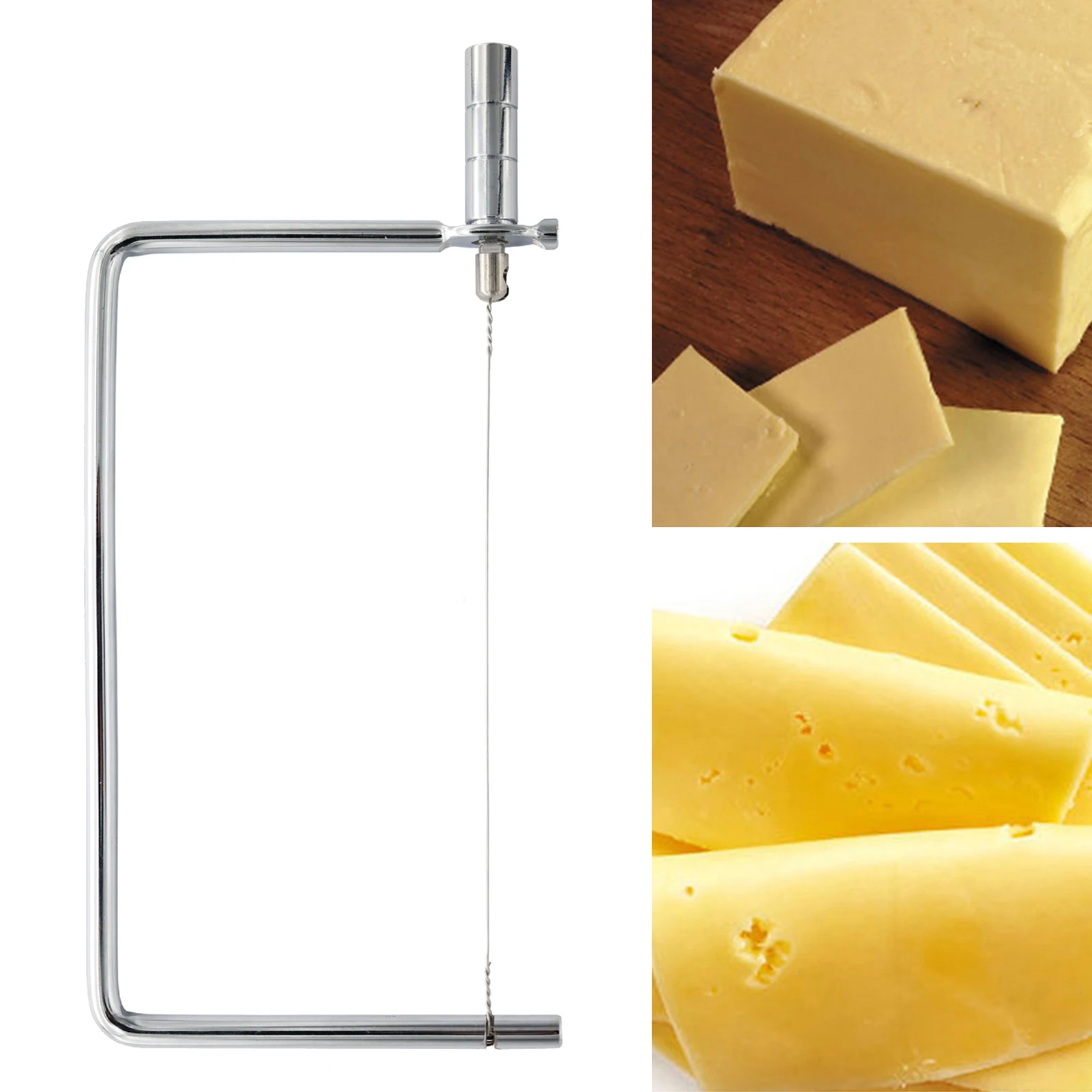 Stainless Steel Wire Cheese Slicer - Durable & Versatile