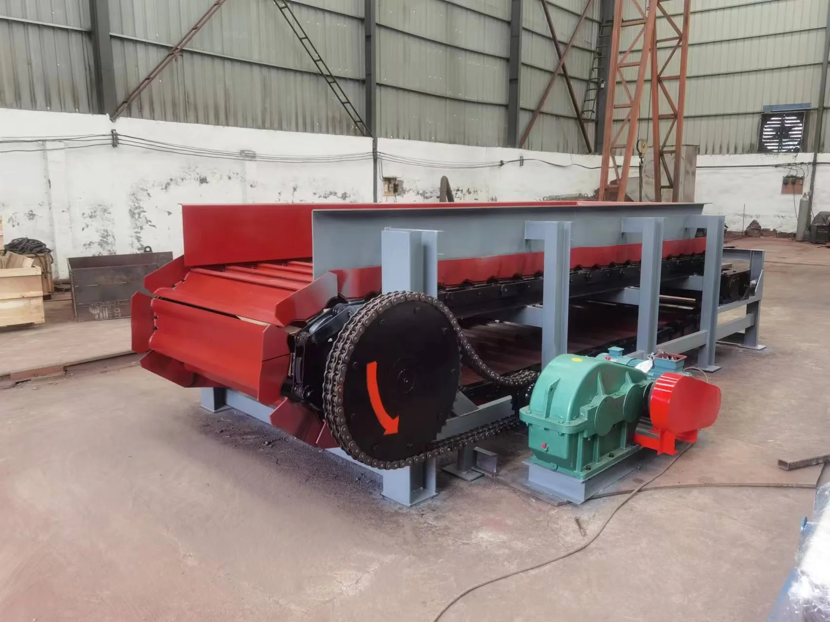 High Reliability Customizable Heavy Apron Feeder Chain Plate Feeders ...