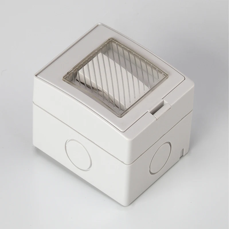 Abs Material Ip55 Surface Mounted 1 Way Single Control Bathroom ...