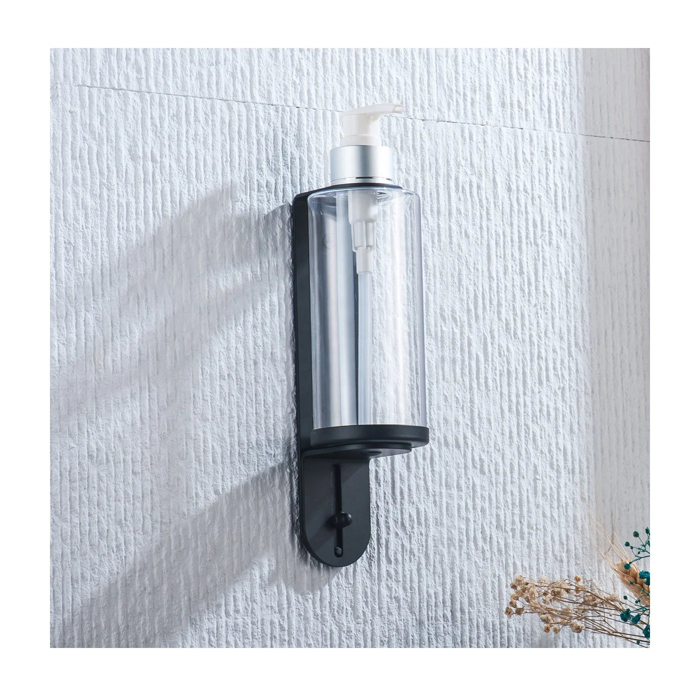 Wall Mounted Dispenser Brackets With Refillable Pump Bottle - Buy ...