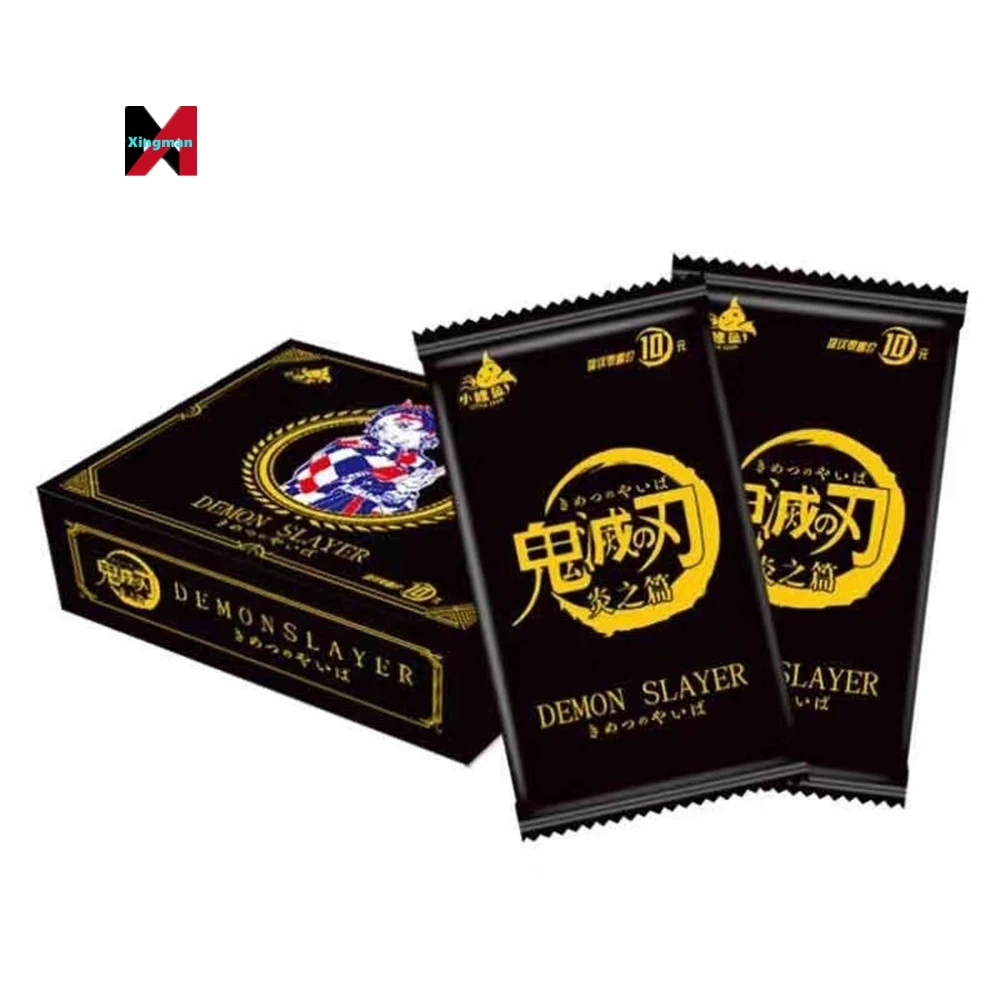 Demon Slayer Card Pack Anime Box Hobby Collection Tcg Playing Game Rare ...