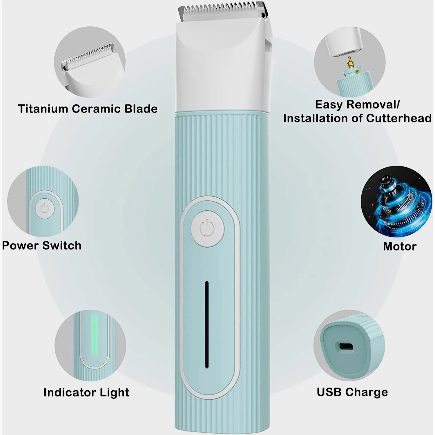 4 in 1 Portable Multifunction Cutter Professional Electric Hair Nail ...