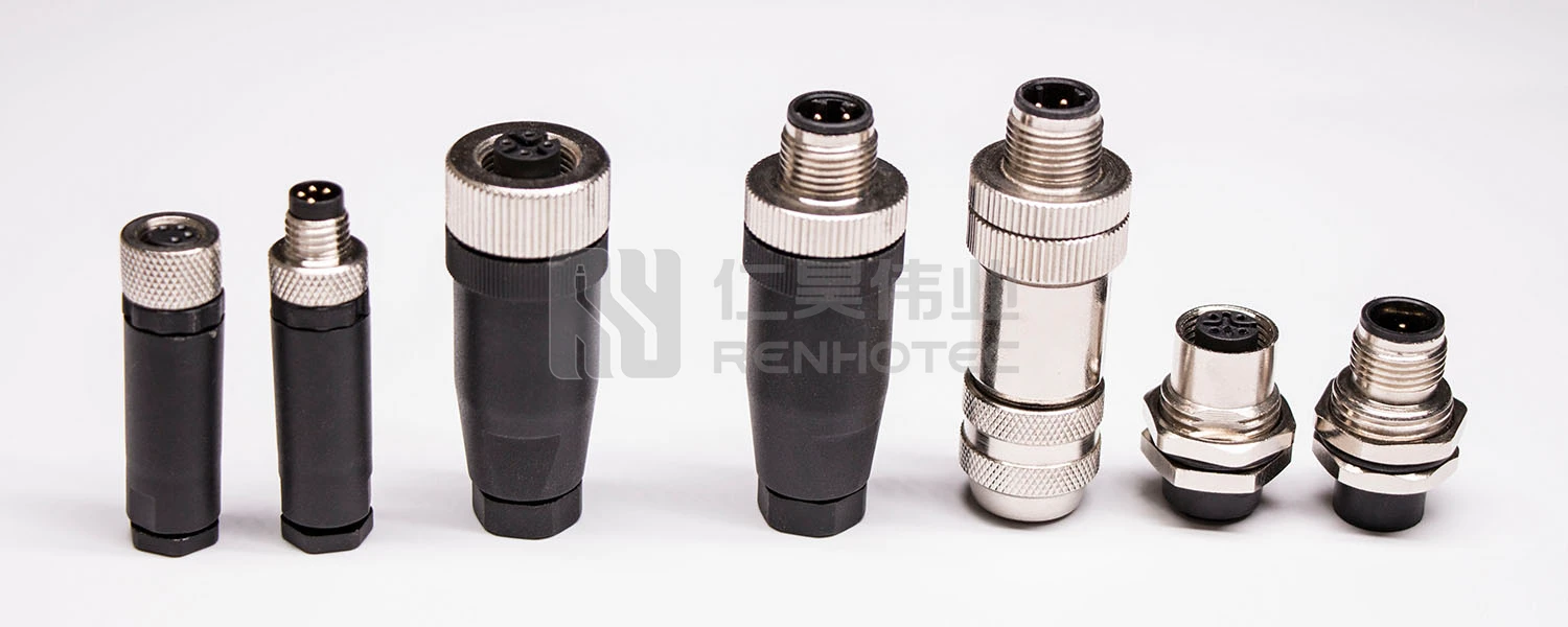 M12 Dust Thread Caps Circular Connectors For Female Plastic Protection ...