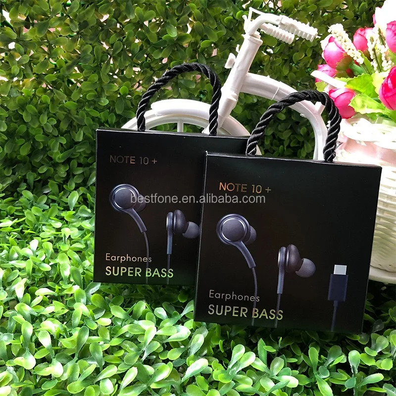 Original Usb C Connector In Ear Earphone For Samsung Note 10 20 ...