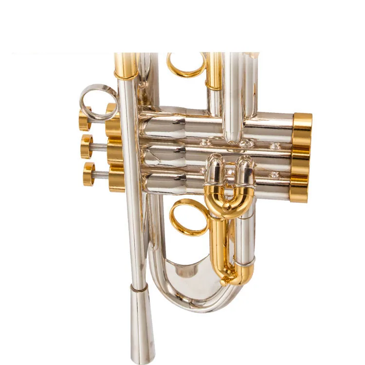 Silver Plated Gold Key Trumpet - Professional Beginnings