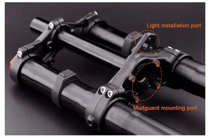 Fastace Electric Dirt Bike Fork 26 27.5 29 Inch Dh Hydraulic Suspension ...