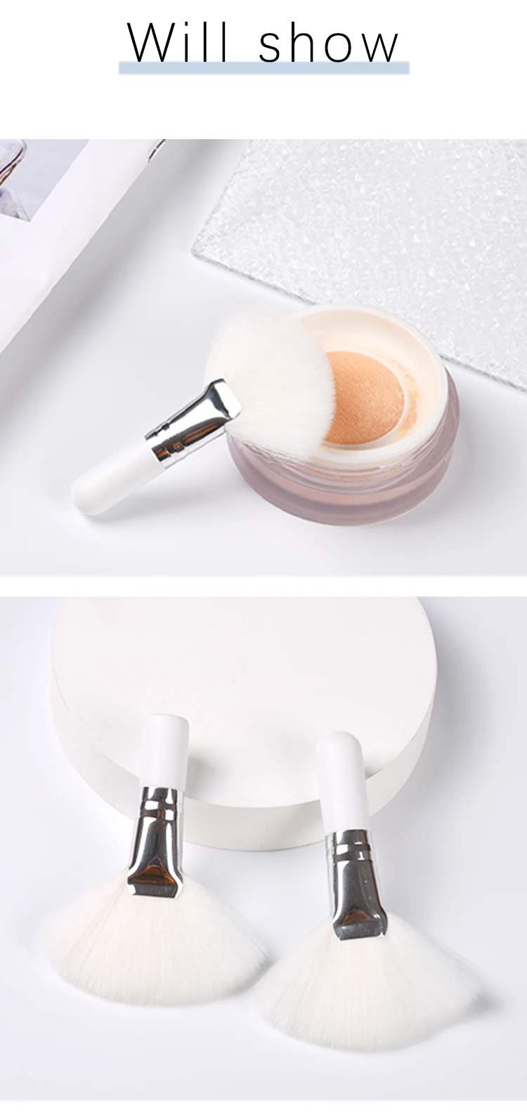 Hight Quality Mini Gentle Esthetician Cleaning Cosmetic Small White ...