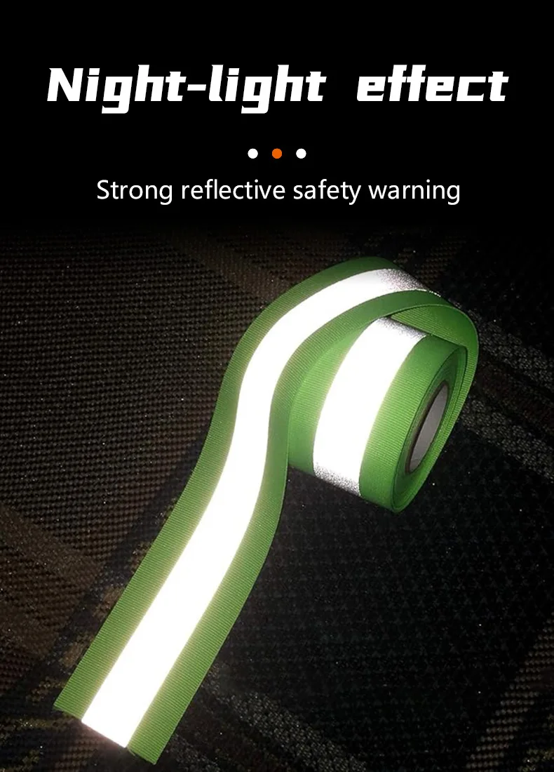 HCSP Hi Vis Reflective Tape Reflect Polyester Material Backpacks Highly ...