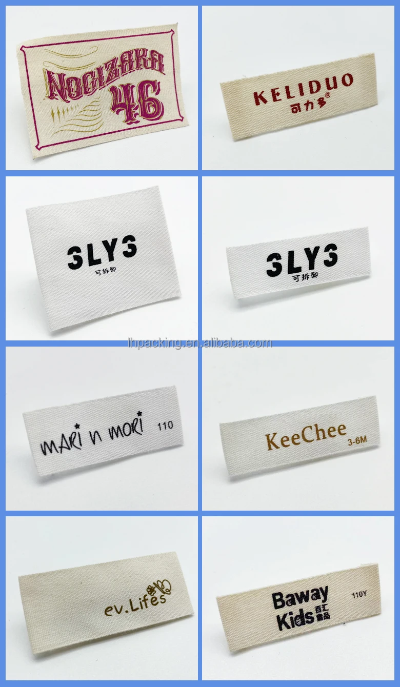 Customizable Woven Labels - Elevate Your Clothing Line