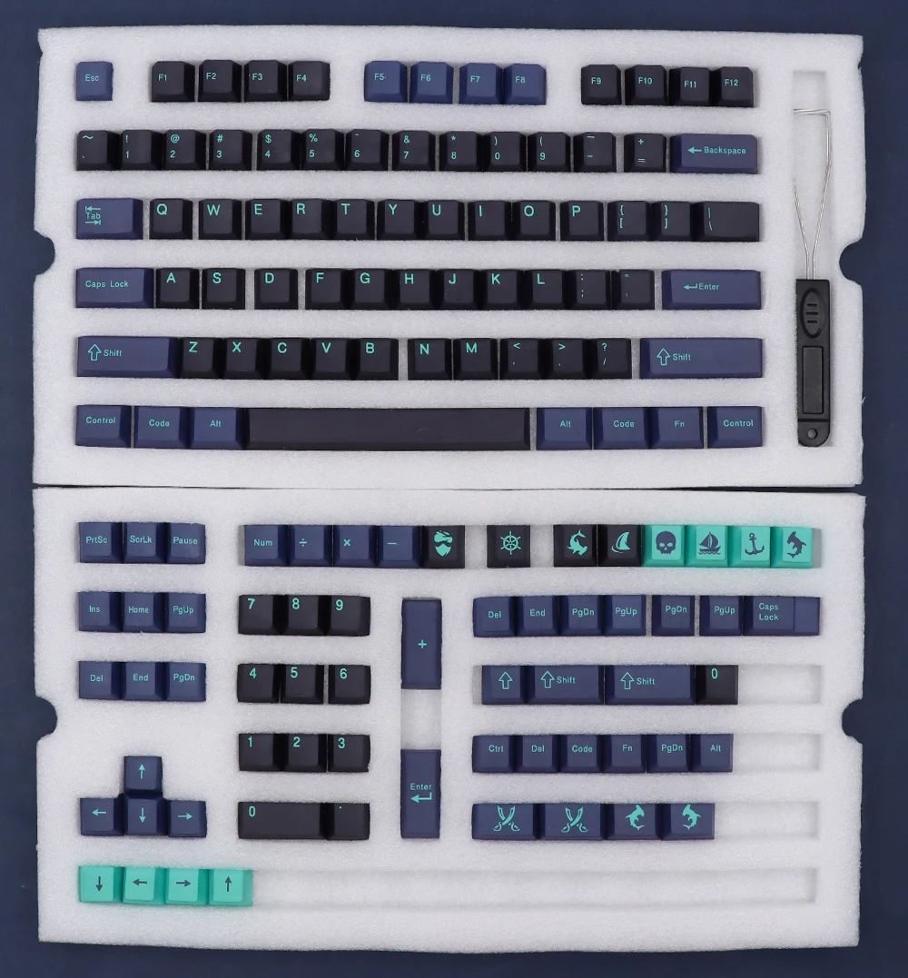 Custom Iso Layout Keycaps Gmk Hammerhead Cherry Profile Dye Subbed ...