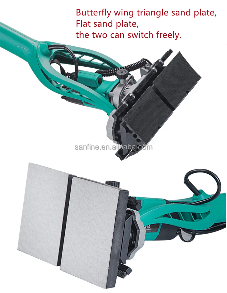 Variable Speed Drywall Corner Sander - Long Reach Triangle Sander